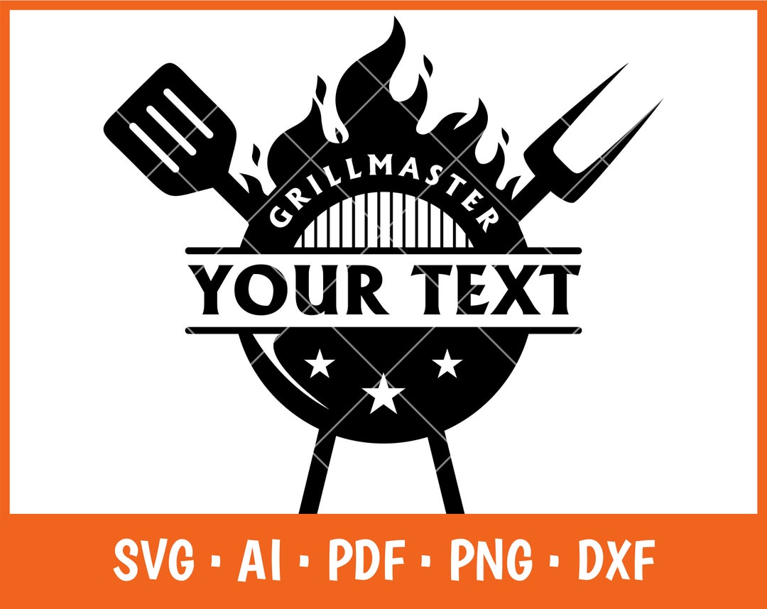 Grillmaster Svg, King of Grill Svg, Bbq Party Svg, Apron Svg, Grill ...