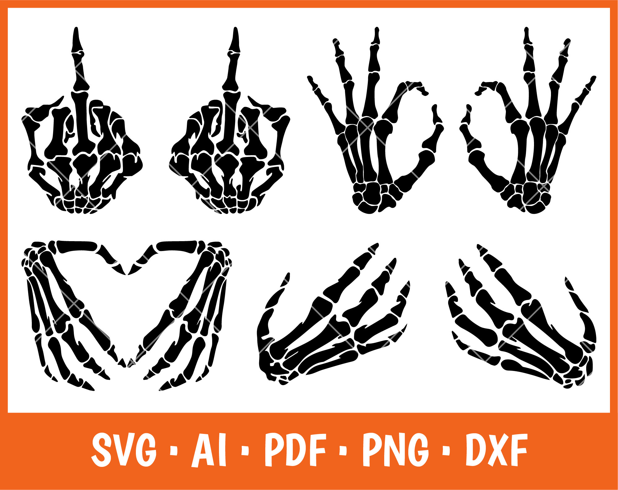 Skeleton Hands Svg Skeleton Svg Skull Skeleton Hand - Etsy