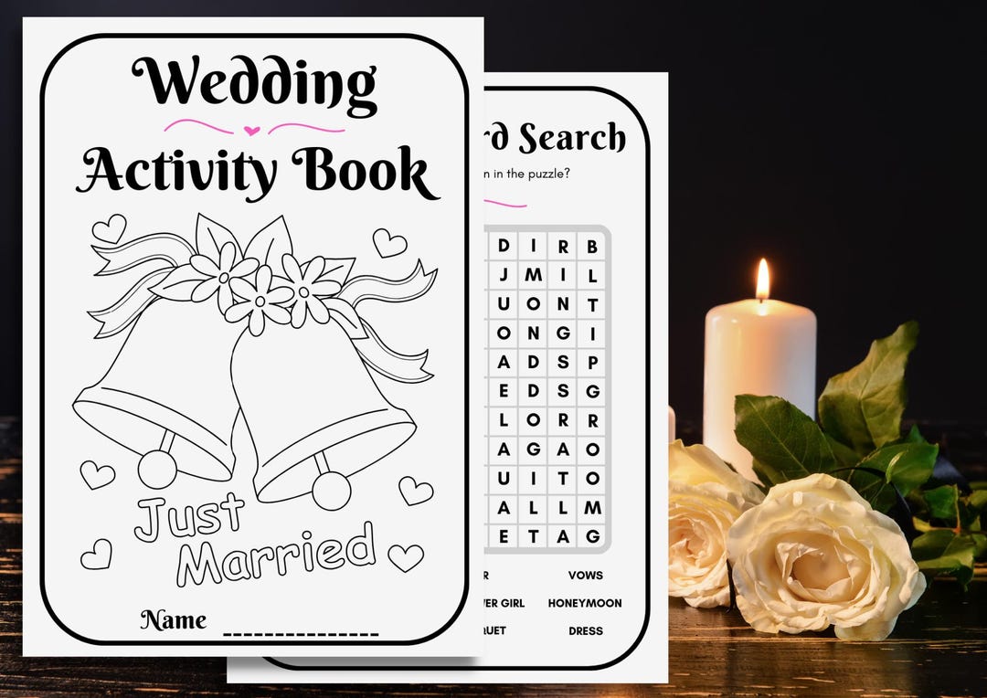 Wedding Activity Sheets for Kids | Printable Pack | Inclusive Couples ...