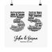 Personalized 35th Coral Anniversary Gift Word Art Print | 35 Year ...