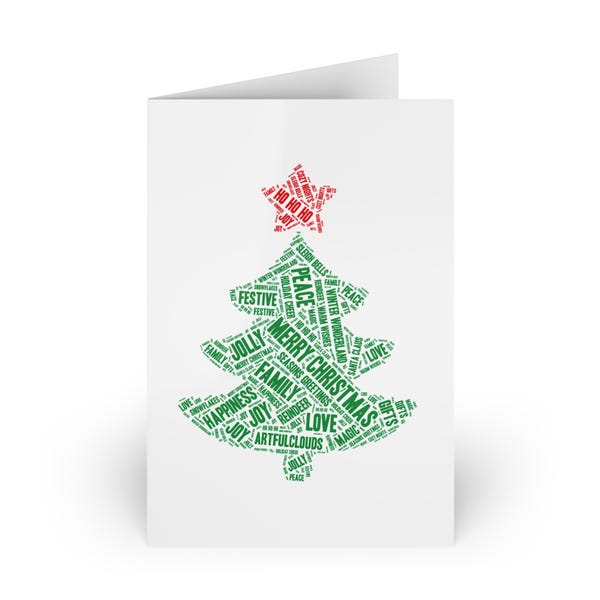 Tree Word Art - Etsy