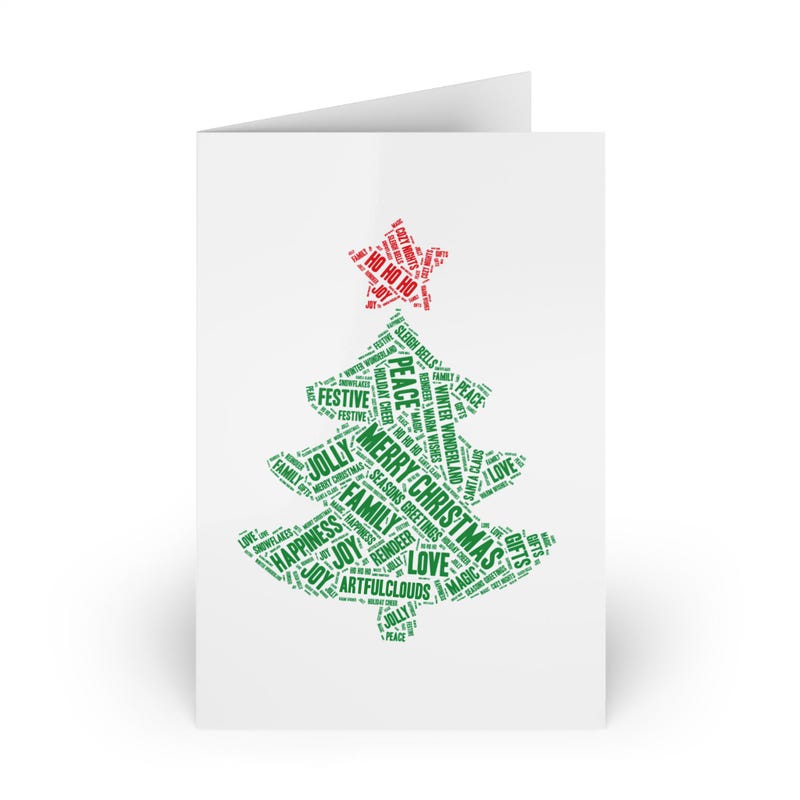 Tree Word Art - Etsy