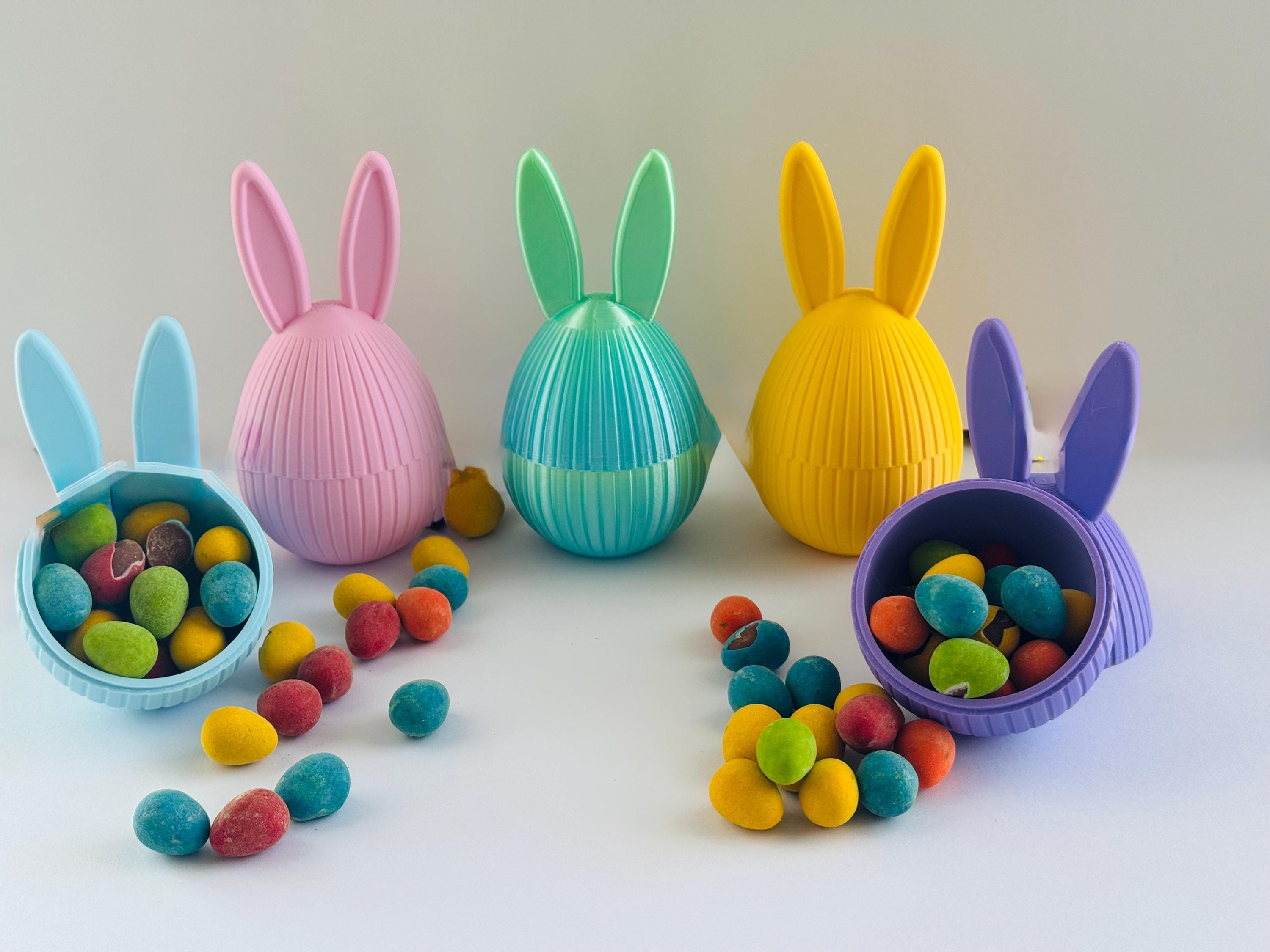 3D Easter Eggs Fillable for Baskets - Egg Hunt -little Kids - Etsy