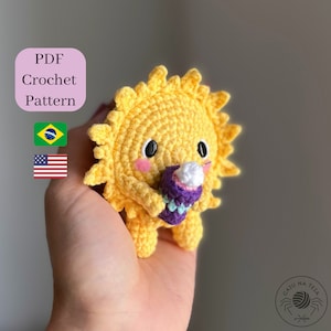 Amigurumi Crochet Pattern Sunny the Sun/ PDF in English (US Terms) and ...