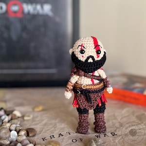 Amigurumi Crochet Pattern Kratos God of War/ PDF in English (US Terms ...