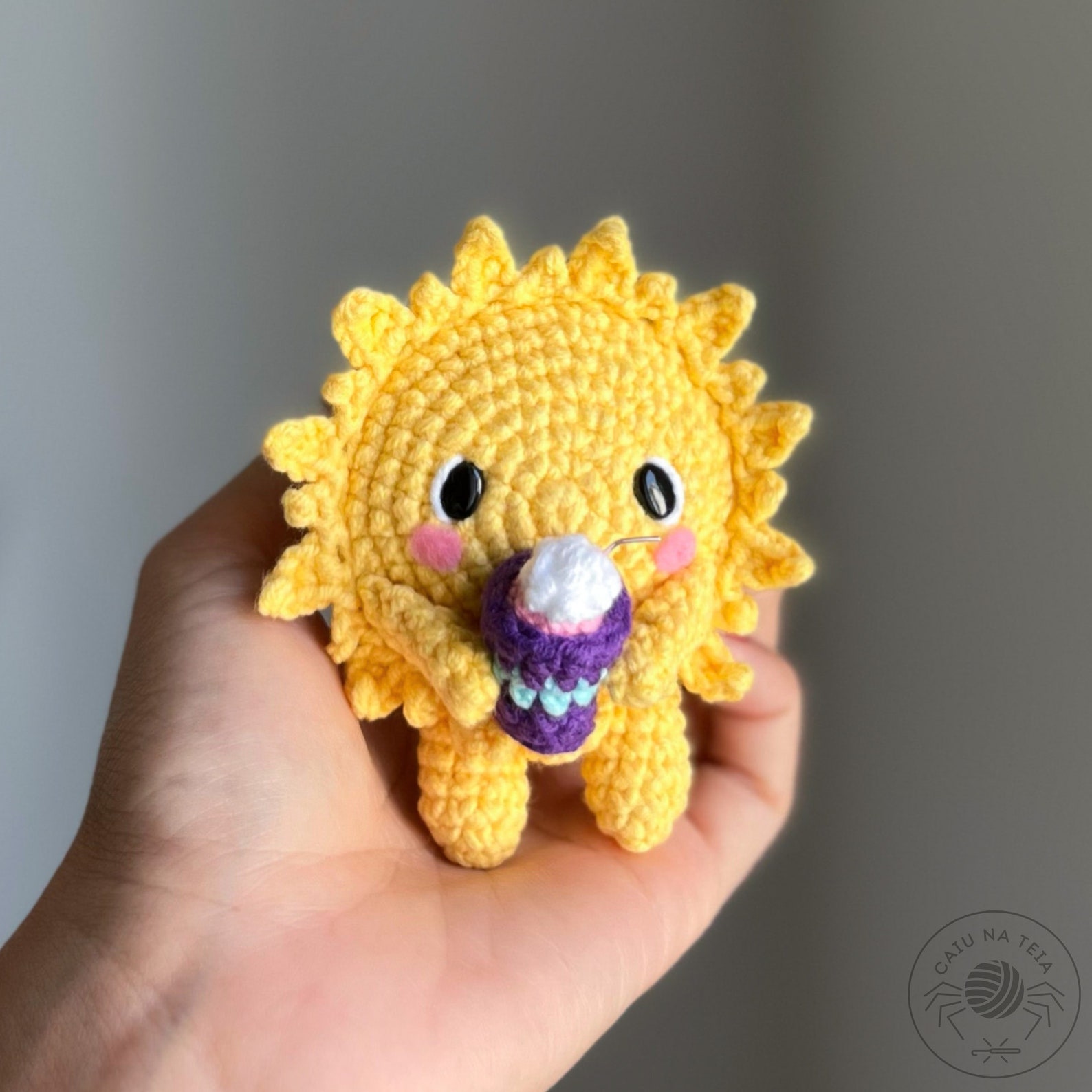 Amigurumi Crochet Pattern Sunny the Sun/ PDF in English (US Terms) and ...