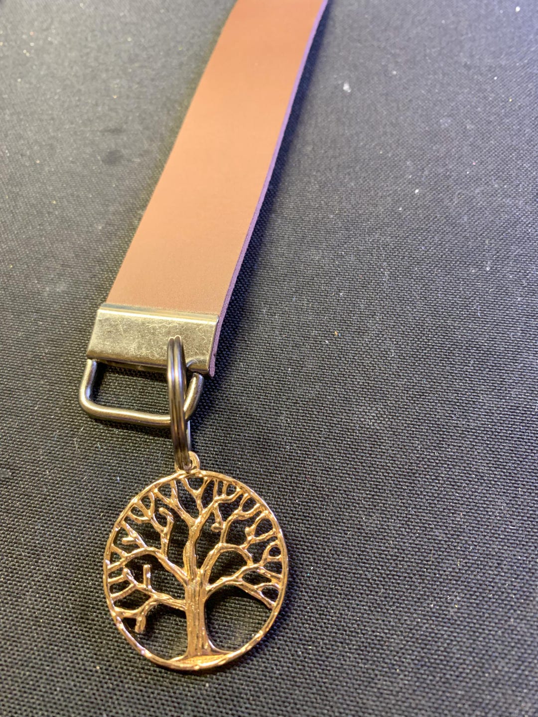 5" Key Chain With Large Gold Tree of Life Key Chain - Etsy