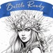 Battle Ready Female Warrior Coloring Pages - Etsy