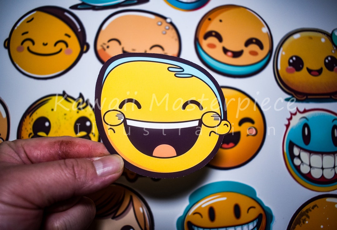 Cute 3 Smiley Face Sticker Smiley Car Decal Happy Smiley Face Decal ...