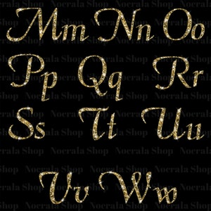 Gold Diamond Alphabet Clipart, PNG Digital Clip Art, Gold Diamond Letters, Numbers, Symbols ...