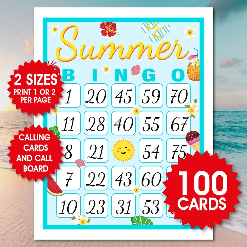 Bingo Set - Etsy