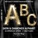 Gold Satin Diamond Alphabet Clipart, Glam Letters (PNG Digital Download ...