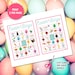 60 Easter Bingo Cards, Easter Party Game, Easter Activity for Kids ...