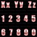 Rose Gold Metallic Alphabet Clipart, Rose Gold Foil PNG, Rose Gold ...