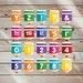 Pencil Printable PDF Banner, Classroom Banner, Colorful Classroom Decor ...