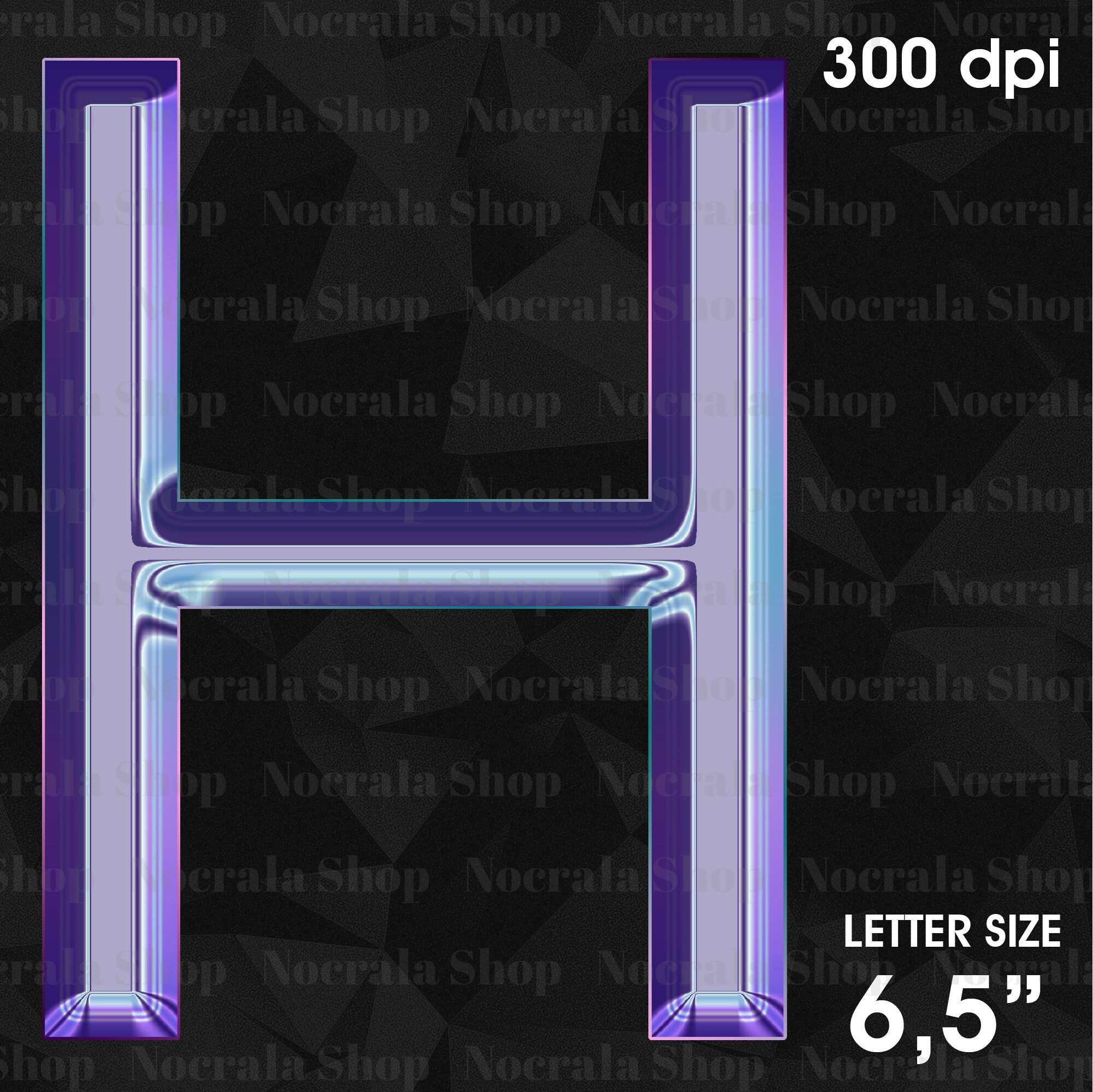 Holographic Chrome Alphabet Clipart, PNG Letters, Numbers, Symbols ...