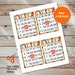 300 Retro Style Orange Bingo Cards, 1, 2, or 4 per Page, Fun Party Game ...