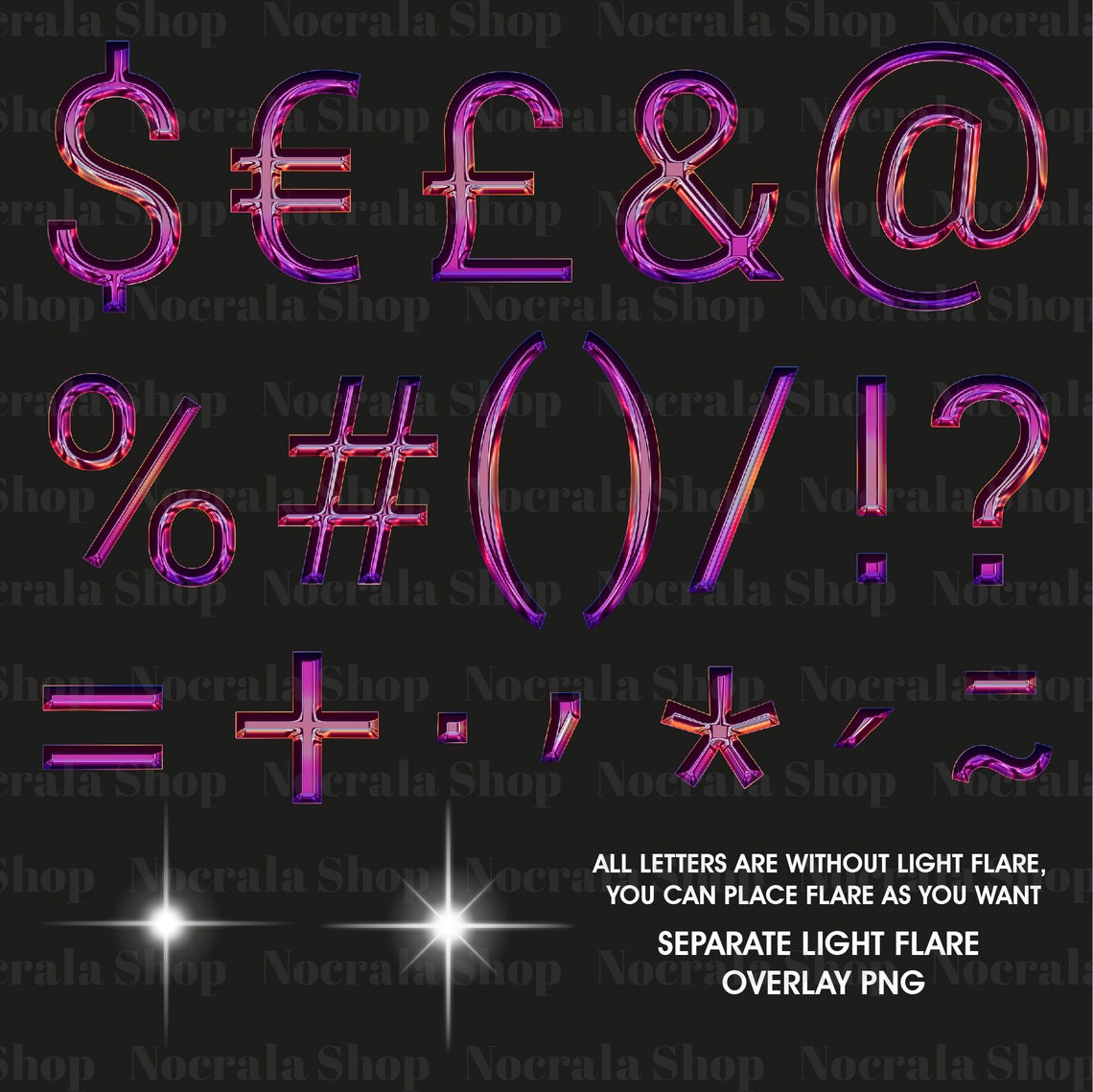 Rainbow Chrome Alphabet Clipart, PNG Clip Art, Rainbow Chrome Letters ...