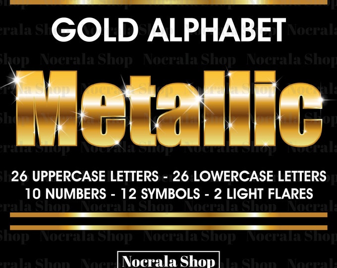 Gold Alphabet PNG, Glam Alphabet PNG, Luxus Alphabet Clipart, Gold ...