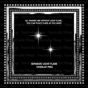 10 Silver and Diamonds Frames Clip Art, Silver Frames, Large Frames Png ...