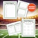 Football Party Games Bundle, Kids & Adults, 7 Printable Activities (PDF ...