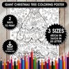 GIANT Winter Coloring Poster - Etsy