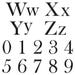 Black Chrome Alphabet Clipart, High Shine PNG Letters (digital Download ...