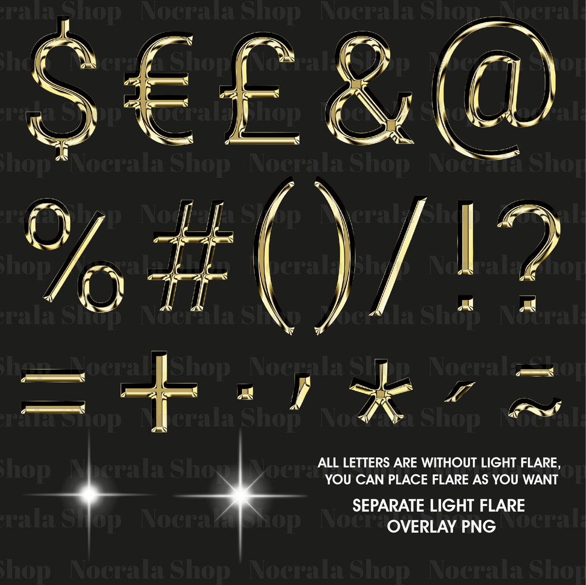 Gold Chrome Alphabet Clipart, PNG Clip Art, Gold Chrome Letters ...