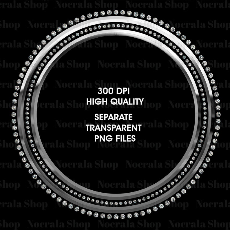 10 Silver and Diamonds Frames Clip Art, Silver Frames, Large Frames Png ...