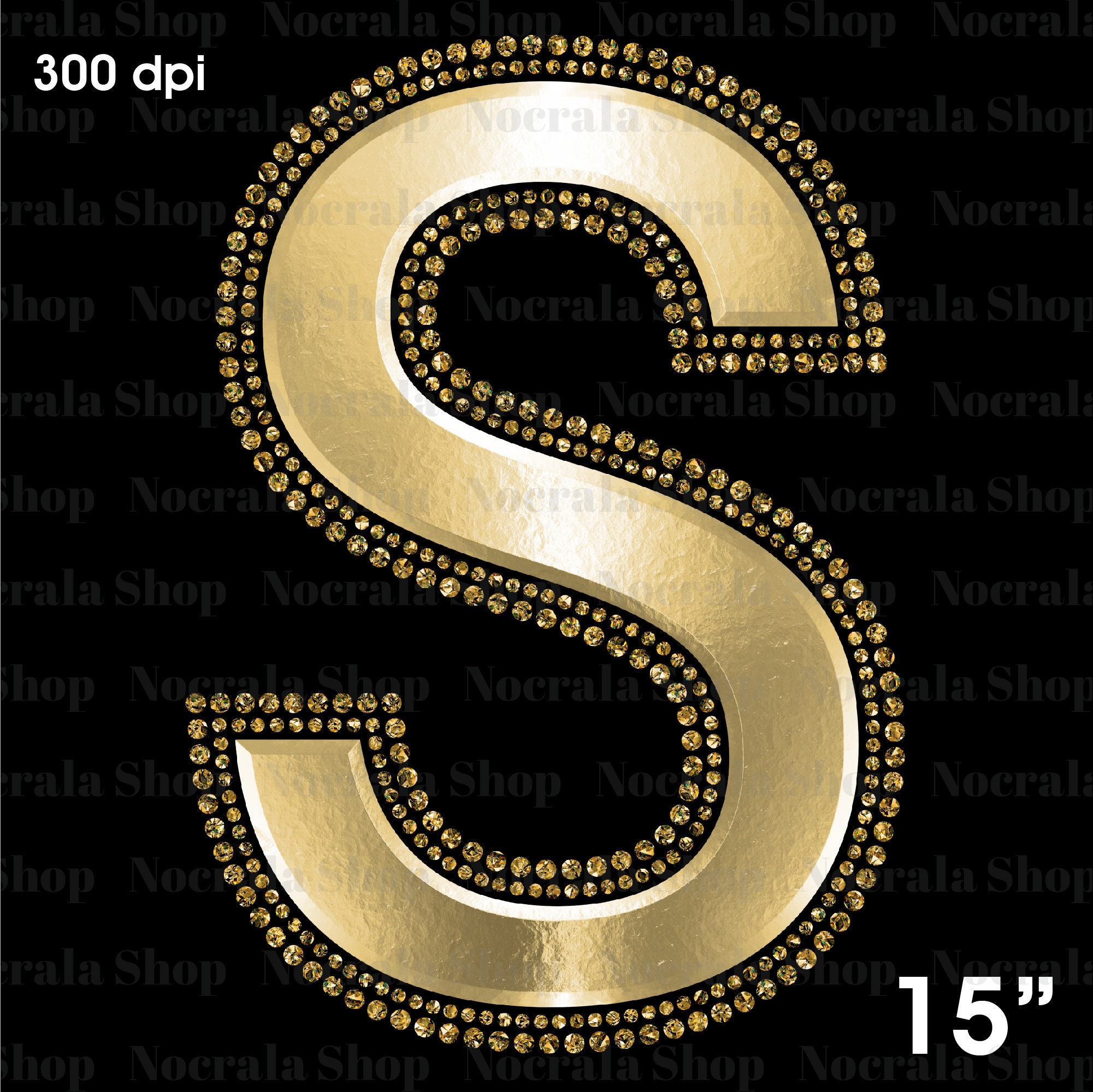 Gold Satin and Diamond Alphabet Clipart, PNG Digital Clip Art, Gold Diamond Letters Clipart ...