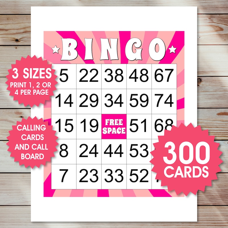 Pink Bingo Vintage - Etsy UK