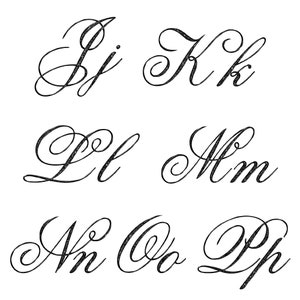 Black Glitter Cursive Alphabet Clipart, PNG Clip Art, High Shine ...