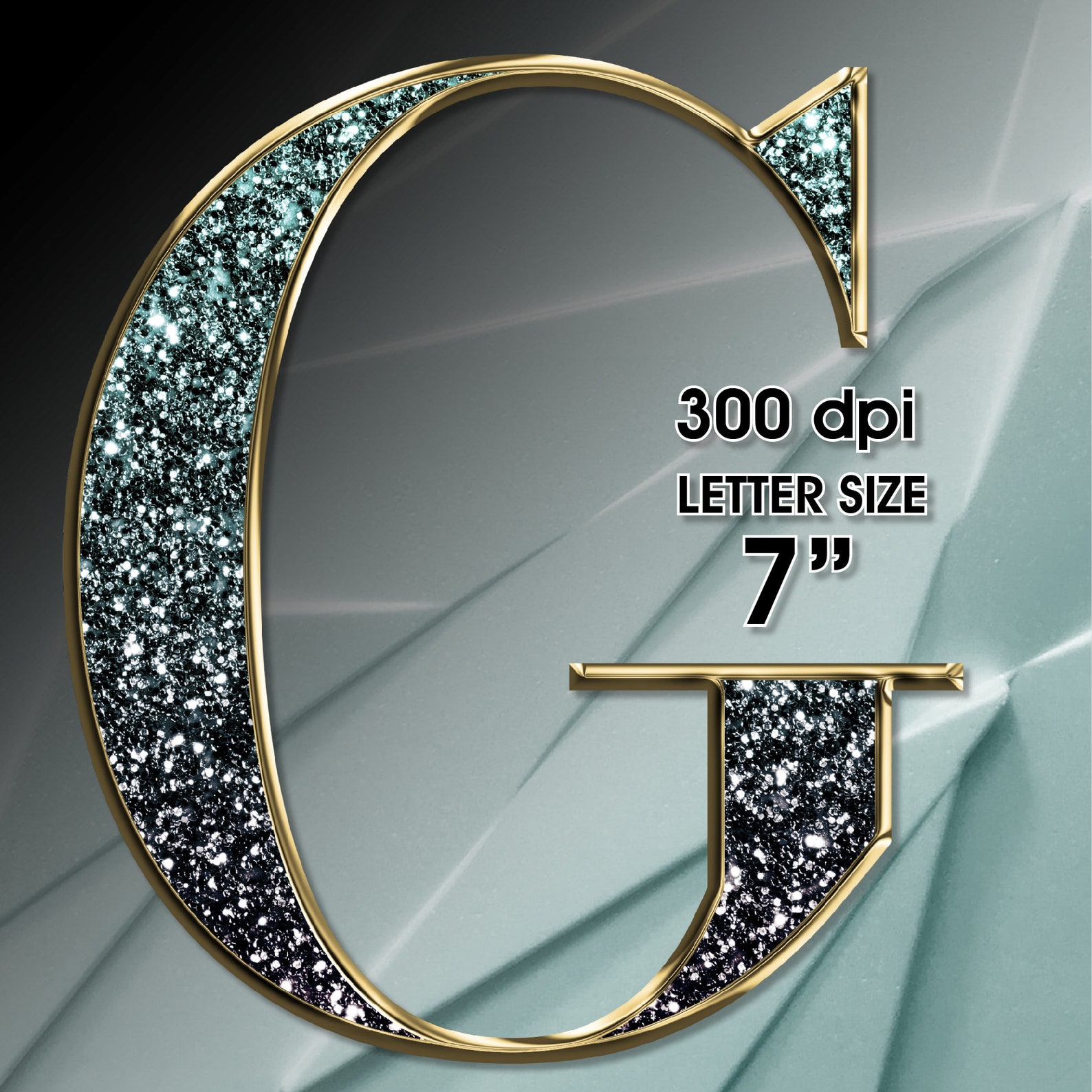 Blue Glitter Glam Alphabet Clipart PNG Digital Clip Art Blue - Etsy