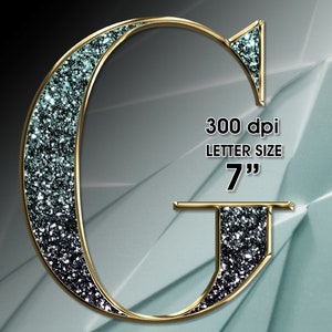 Blue Glitter Glam Alphabet Clipart, PNG Clipart, Bling Alphabet ...