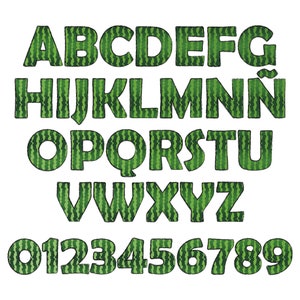 4 Watermelon Alphabets Clipart, PNG Digital Clip Art, Watermelon ...