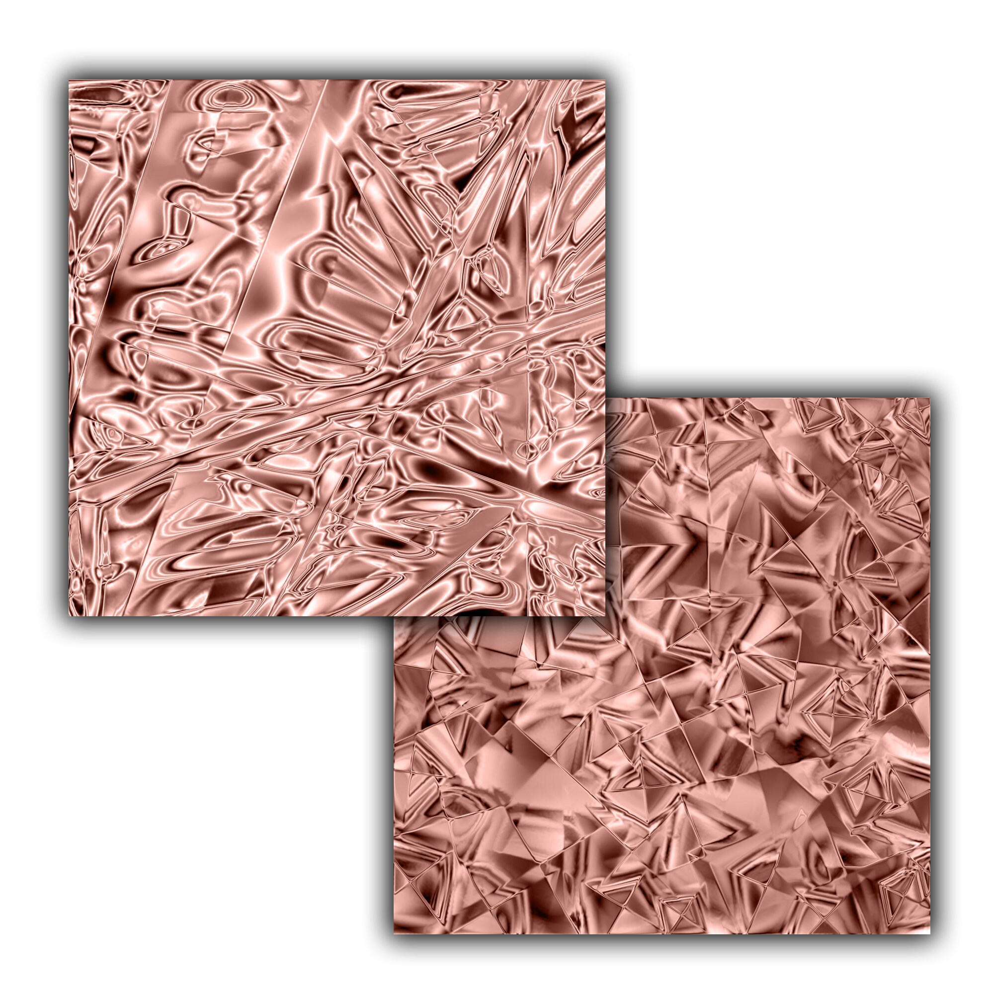 Rose Gold Chrome Digital Paper, Scrapbook Papers (digital Download) - Etsy