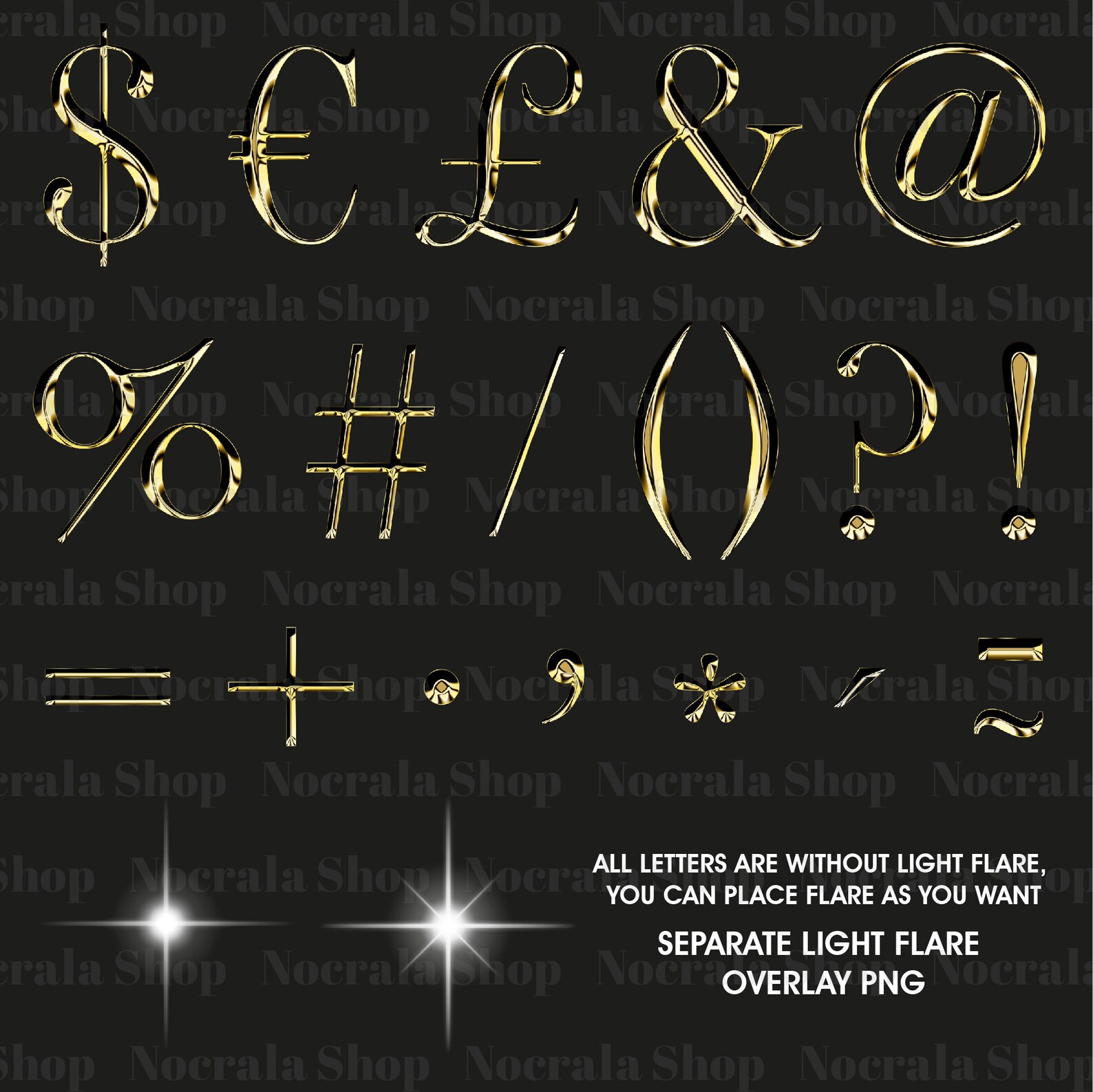 Gold Chrome Alphabet Clipart, PNG Clip Art, Gold Chrome Letters ...