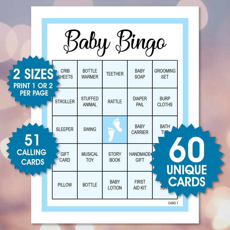 Baby Bingo - Etsy