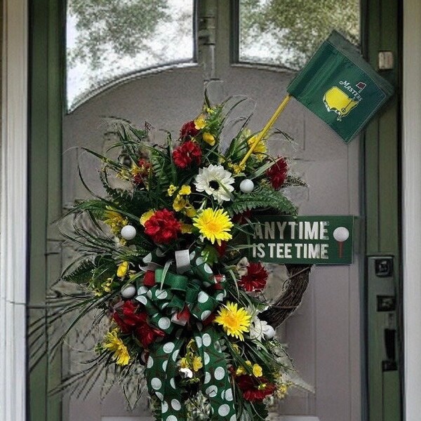 Golf Wreath - Etsy