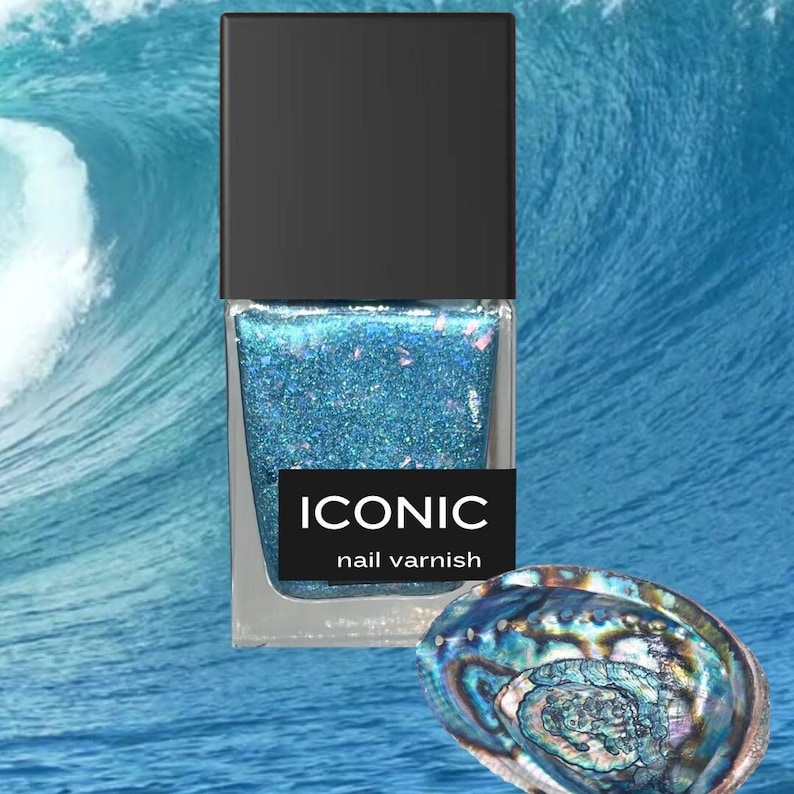 ICONIC 4 Abalone Shell Nail Polish - Etsy