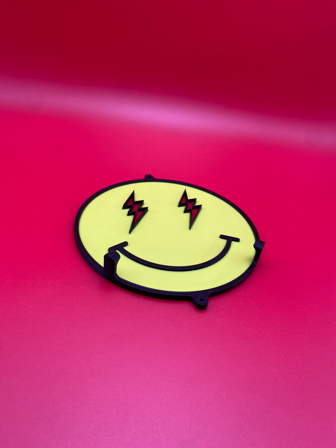 Key Holder - J Balvin Smiley - Key Hook - Etsy