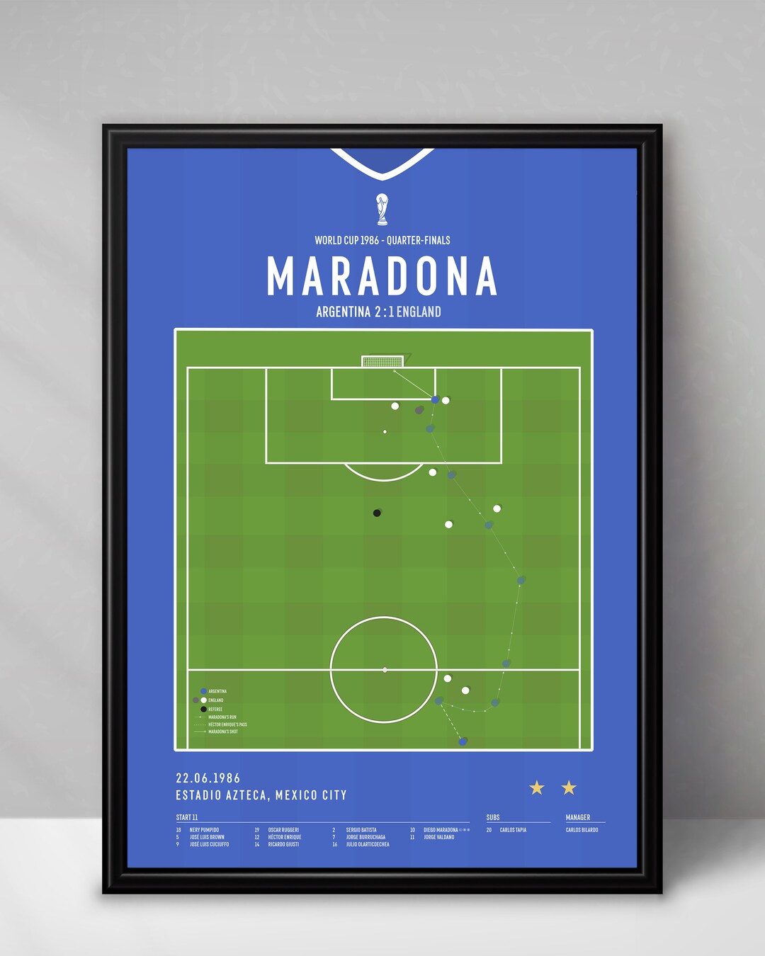 Maradona | Argentina | World Cup | England | Barcelona | Napoli | Messi ...