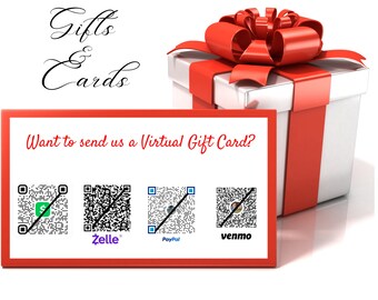 Qr Code Sign Gift Table - Etsy