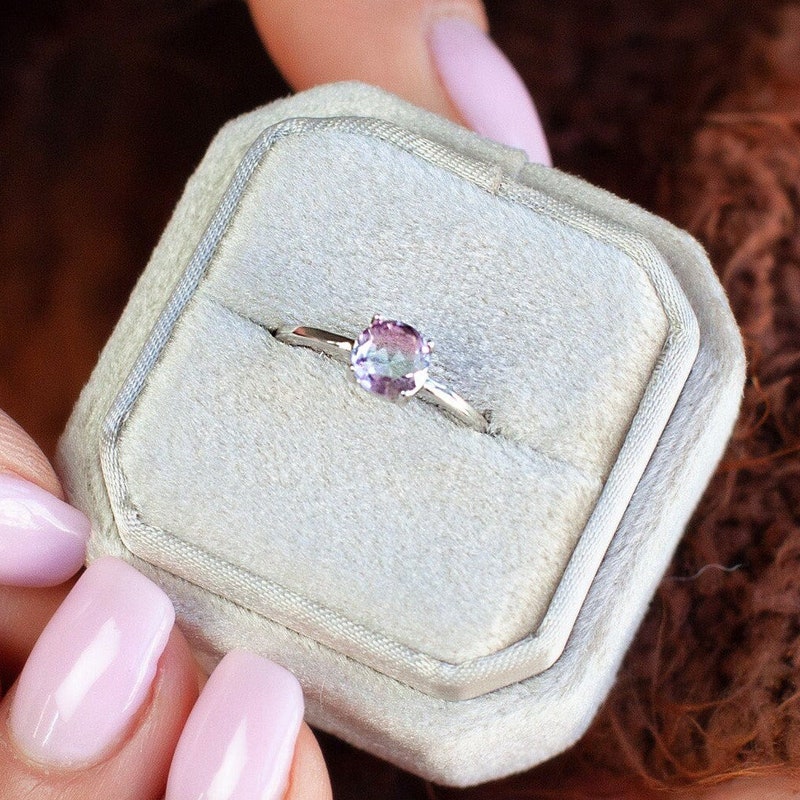 Light Purple Ring - Etsy