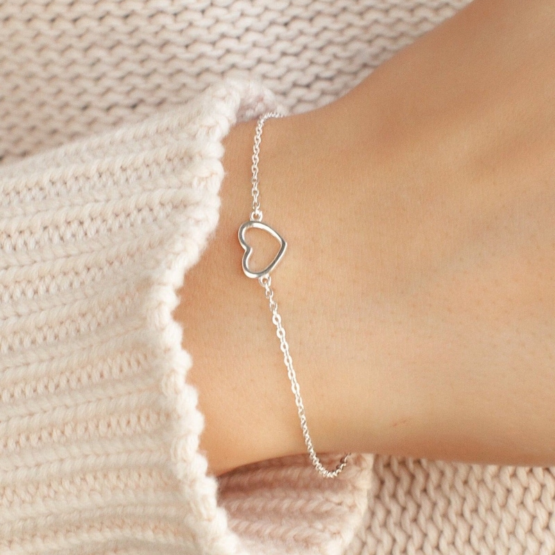 Sterling Silver Love Bracelet - Etsy