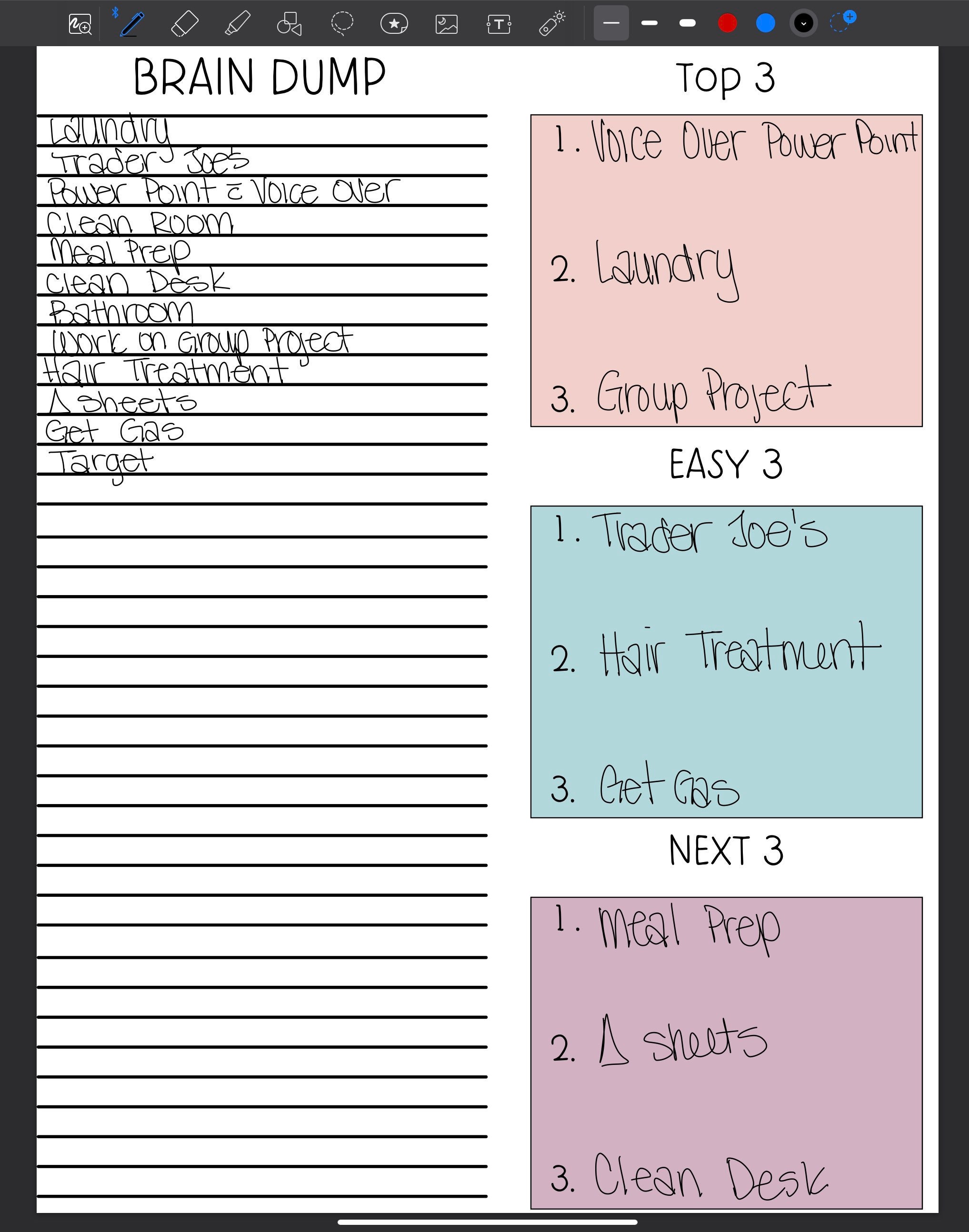 Brain Dump Bundle Printable: ADHD Planner & Thought Tracker - Etsy