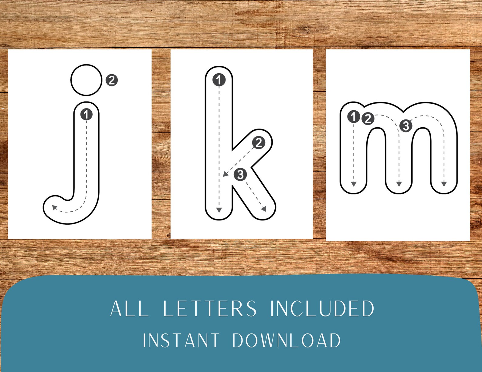 Alphabet Tracing Worksheets I Coloring I Letters I Prek I Kindergarten ...
