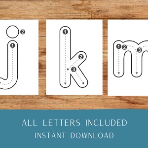 Alphabet Tracing Worksheets I Coloring I Letters I Prek I Kindergarten ...