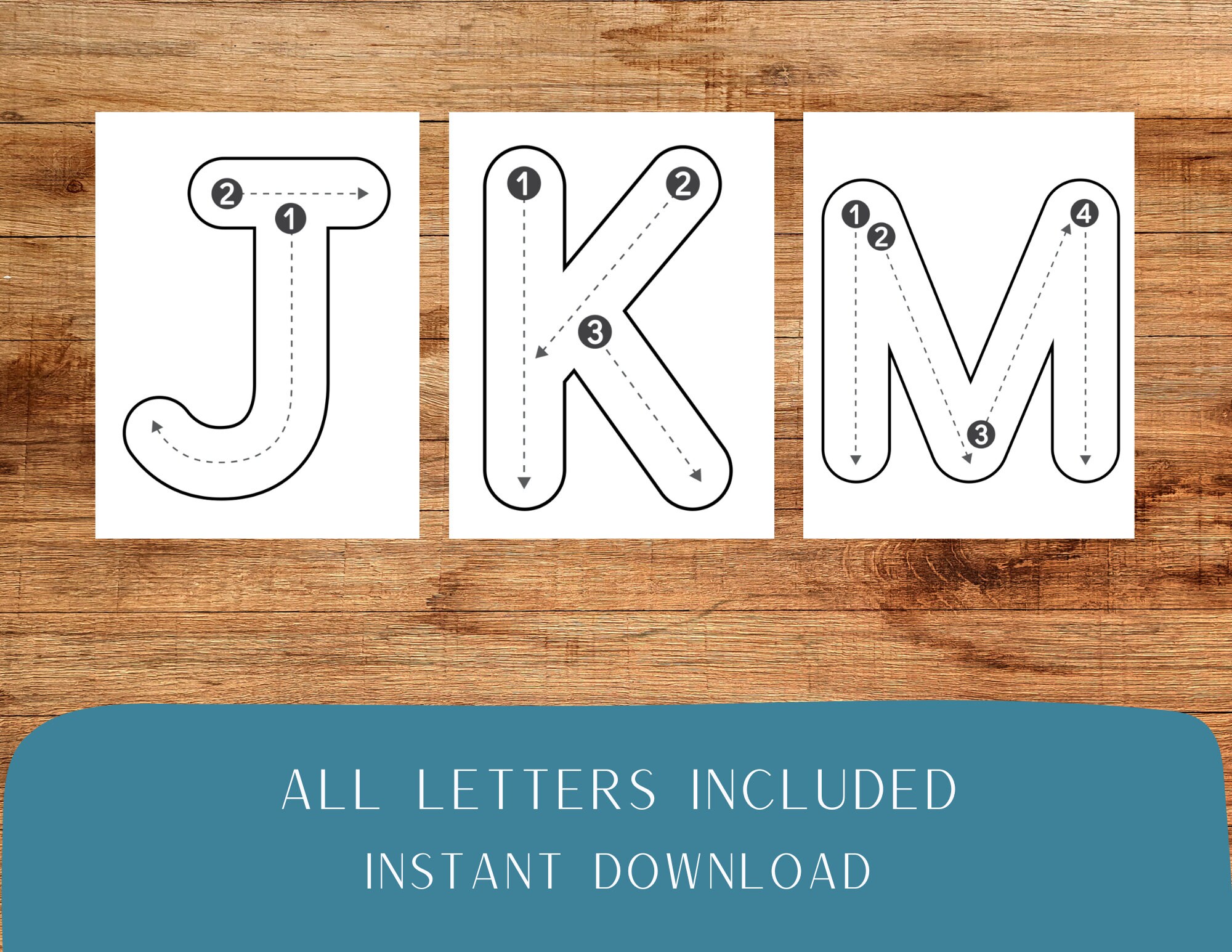 Alphabet Tracing Worksheets I Coloring I Letters I Prek I Kindergarten ...