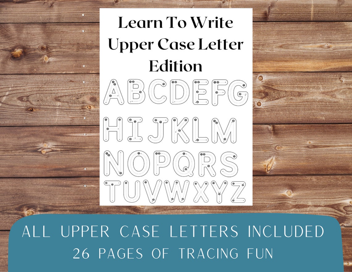 Alphabet Tracing Worksheets I Coloring I Letters I Prek I Kindergarten ...